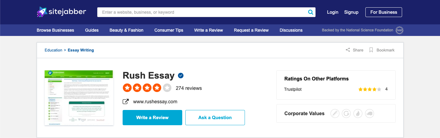 Rush Essay Review 2023: Our Honest Evaluation