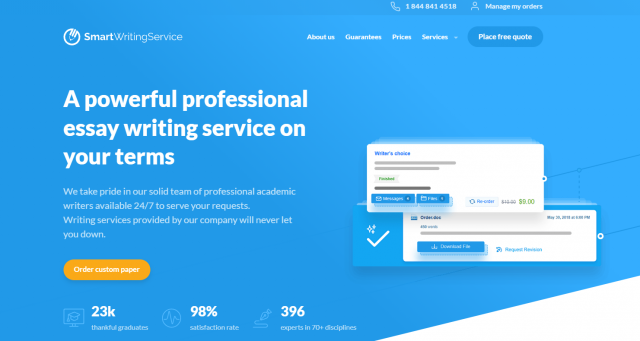 Smart Writing Service Review 2023: Safe of Scam? Score 8.7 of 10