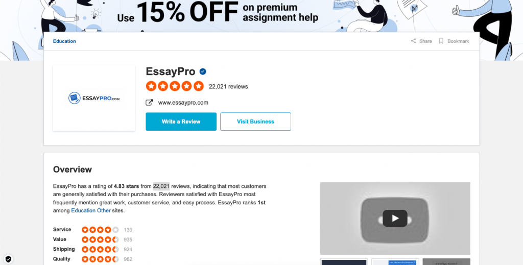EssayPro Review 2023: Is This Service Worth Your Time?